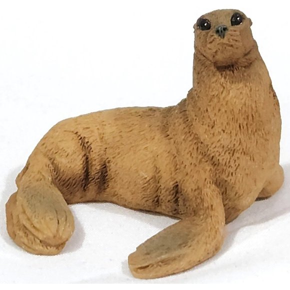 Accents | Castagna Brown Seal Mini Miniature Animal Figurine 15 High ...